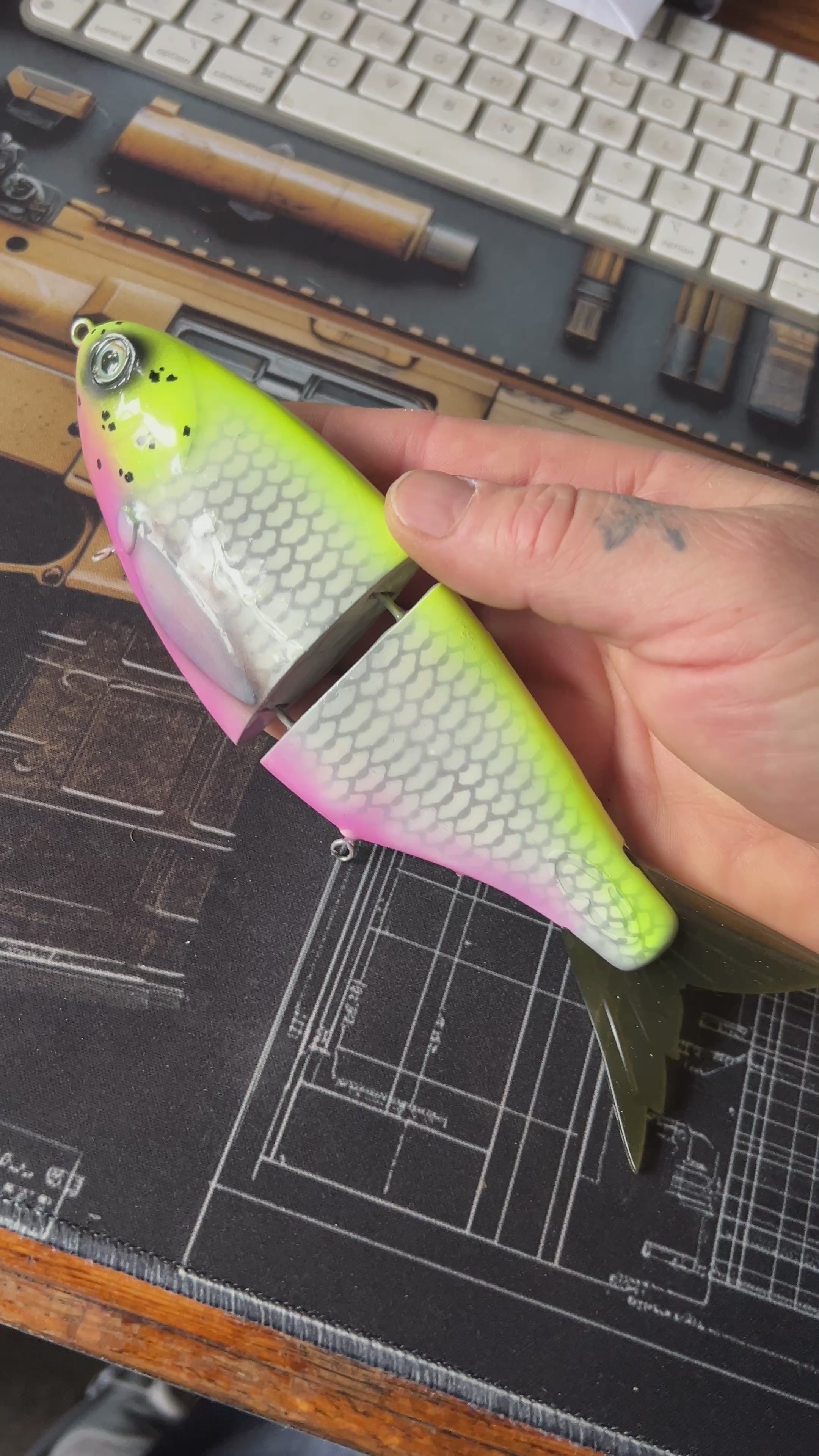 Fugly bubba shad – Fugly Lures&Flies